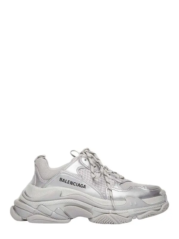 Balenciaga Triple S Sneakers - Silver