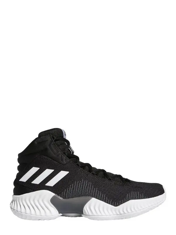 Adidas Athletic High Top Sneakers - Core Black/footwear White