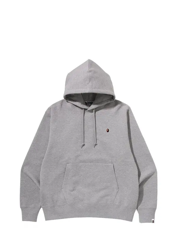 BAPE Ape Head Relaxed Fit Pullover Hoodie - Gray