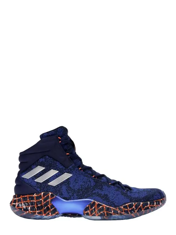 Adidas Pro Bounce 2018 Sneakers - Blue/hi/res Orange