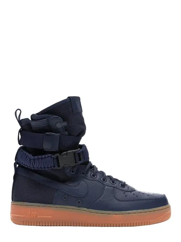 Nike Sf Air Force 1 High - Midnight Navy Blue/black