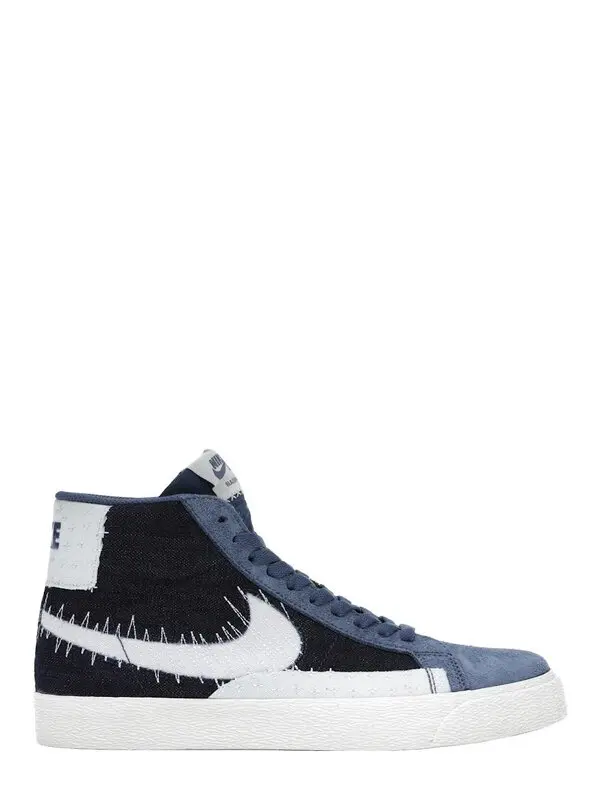 Nike Zoom Blazer Mid Sashiko - Mystic Navy Blue/sail
