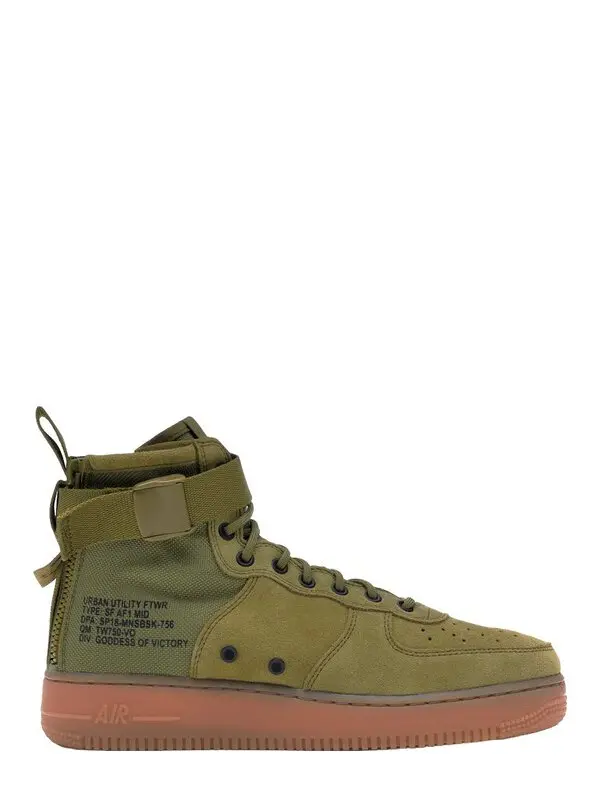 Nike Sf Af1 Mid Sneakers - Desert Moss