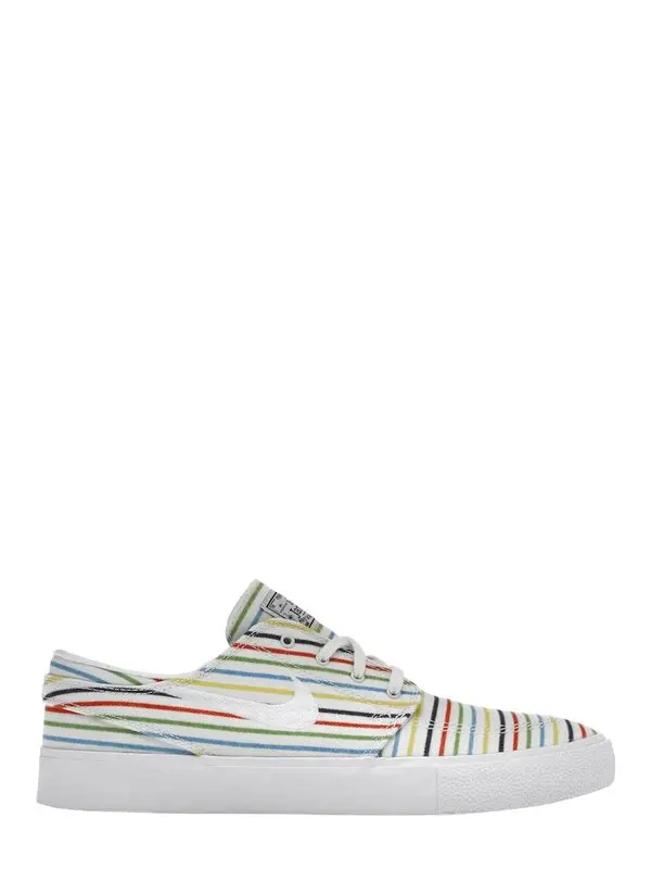 Nike Zoom Stefan Janoski Canvas Pinstripes Sneakers - Sail/white