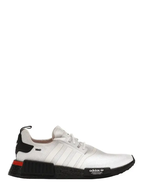 Adidas Nmd R1 Sneakers - Cloud White/core Black/scarelet Red