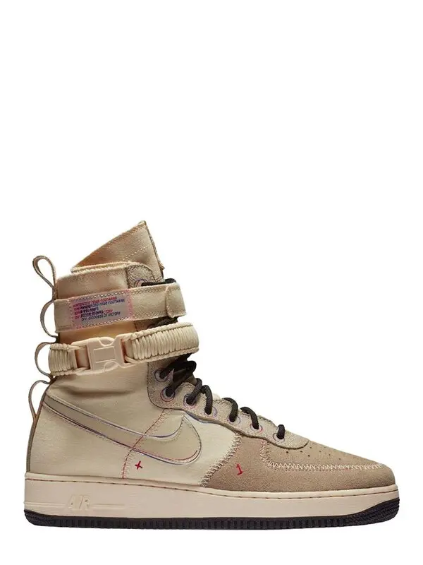 Nike Sf Air Force 1 High - Muslin/university Red/light Concord