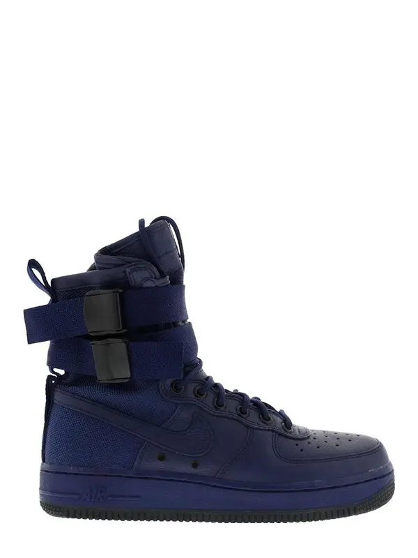 Nike Sf Air Force 1 High-top Sneakers - Binary Blue/black