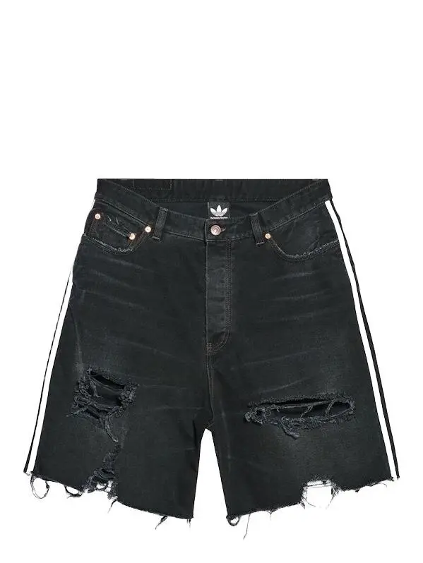 Balenciaga X Adidas Baggy Shorts - Black