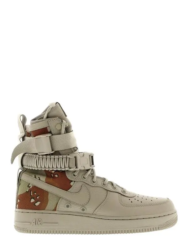 Nike Sf Air Force 1 Desert Camo Sneakers - Chino/classic Stone