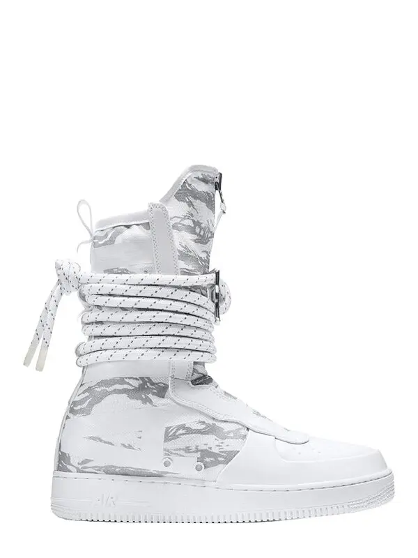 Nike Sf Air Force 1 High Winter Camo - White