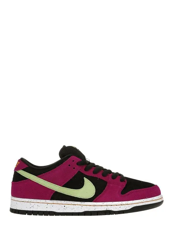Nike Dunk Low Pro Terra Sneakers - Red Plum/black/taxi