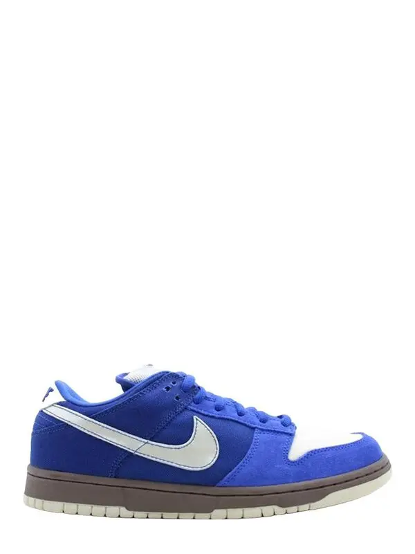Nike Dunk Low Gold Railin Sneakers - Varsity Royal/mettalic Vegas Gold