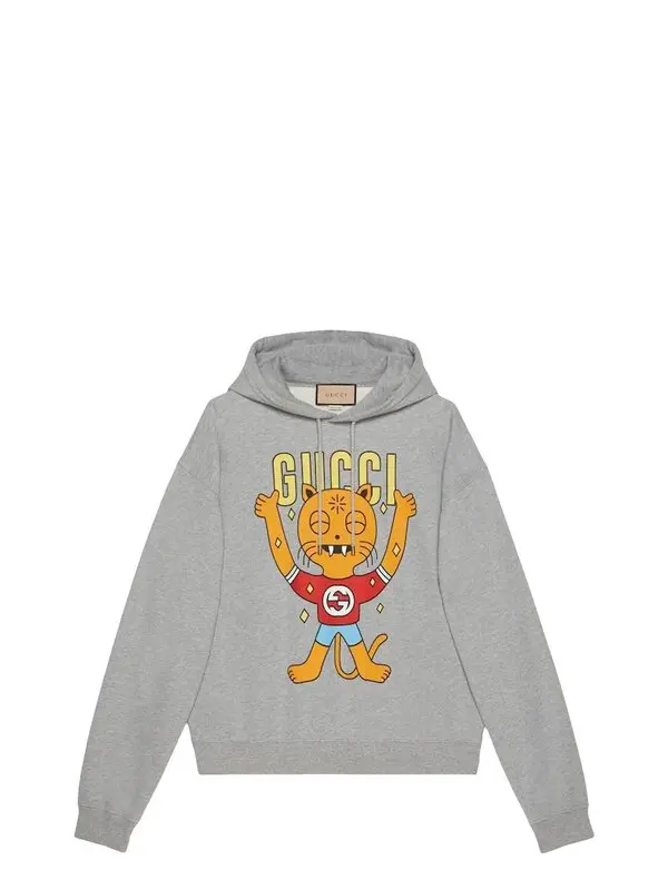 Gucci Pablo Delcielo Popover Hoody - Grey
