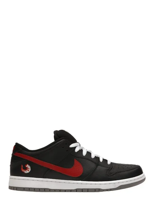 Nike Dunk Low Sneakers - Black/varsity Red/white