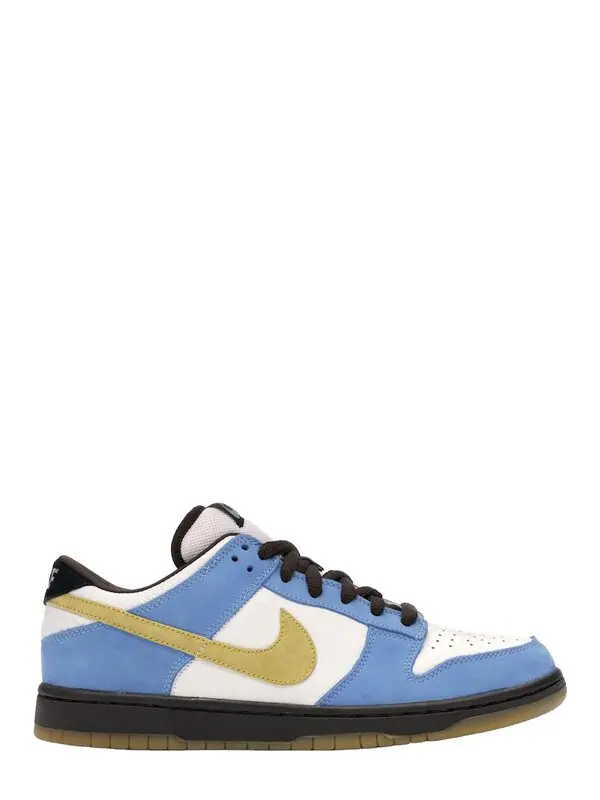 Nike Dunk Low Sneakers - White/medium Yellow/university Blue