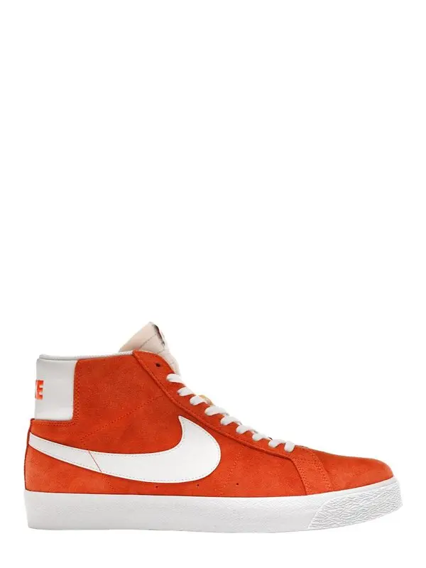 Nike Sb Zoom Blazer Mid - Safety Orange/white