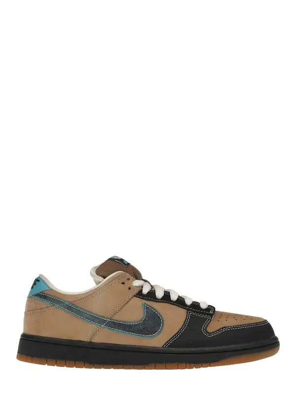 Nike Dunk Low Sneakers - Light Taupe/black