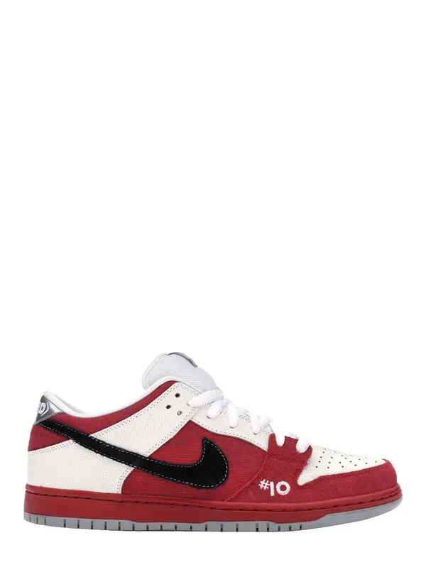 Nike Sb Dunk Low Roller Derby - Varsity Red/black/white