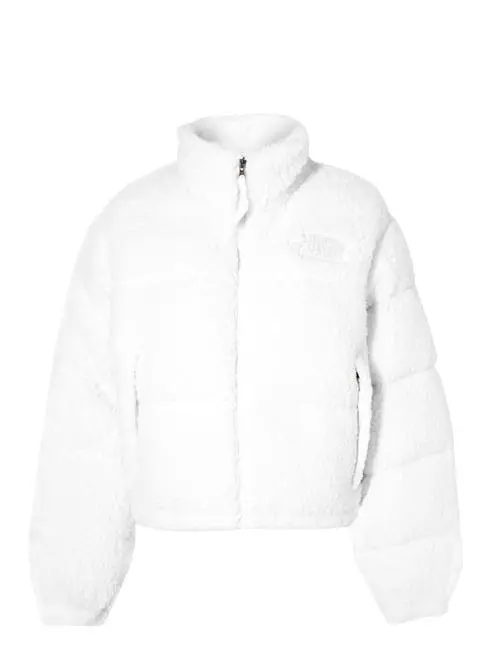 The North Face High Pile Nuptse 600-fill Recycled Down Jacket - Gardenia White