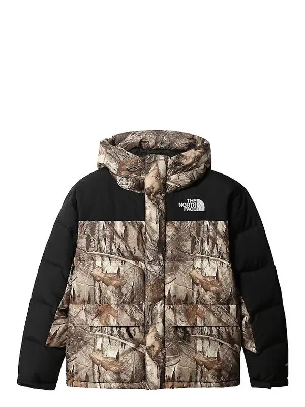 The North Face Himalayan Goose Down Jacket - Kelp Tan Forest Floor Print