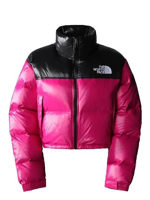 The North Face Nuptse Short Jacket - Fuchsia Pink