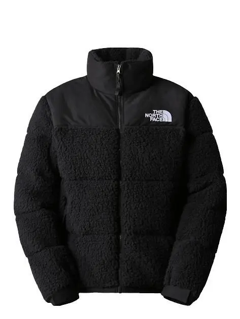 The North Face High Pile 600 Fill Recycled Waterfowl Down Nuptse Jacket - Tnf Black