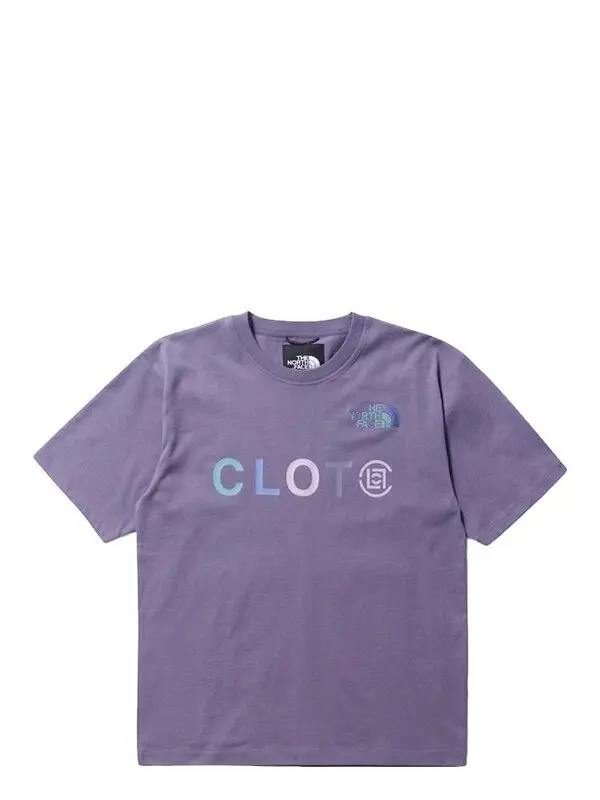 The North Face X Clot Logo Short Sleeve T-shirt - Purple
