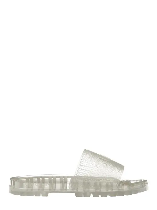 Gucci Pursuit Slide X Adidas Rubber - Clear