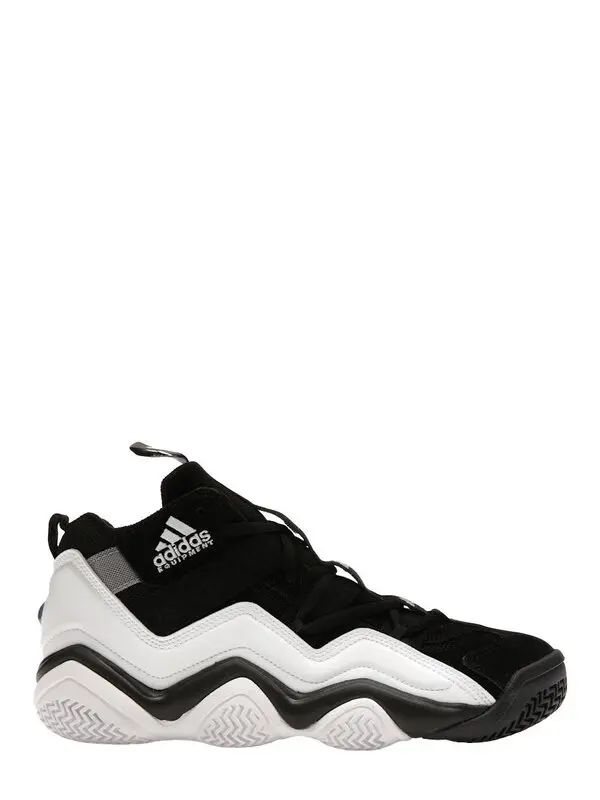 Adidas Top Ten 2000 Athletic Sneakers - Core Black/cloud White/silver Metallic