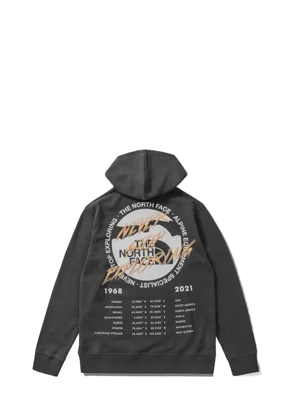 The North Face X Invincible Half Dome Graphic Hoodie - Dark Grey