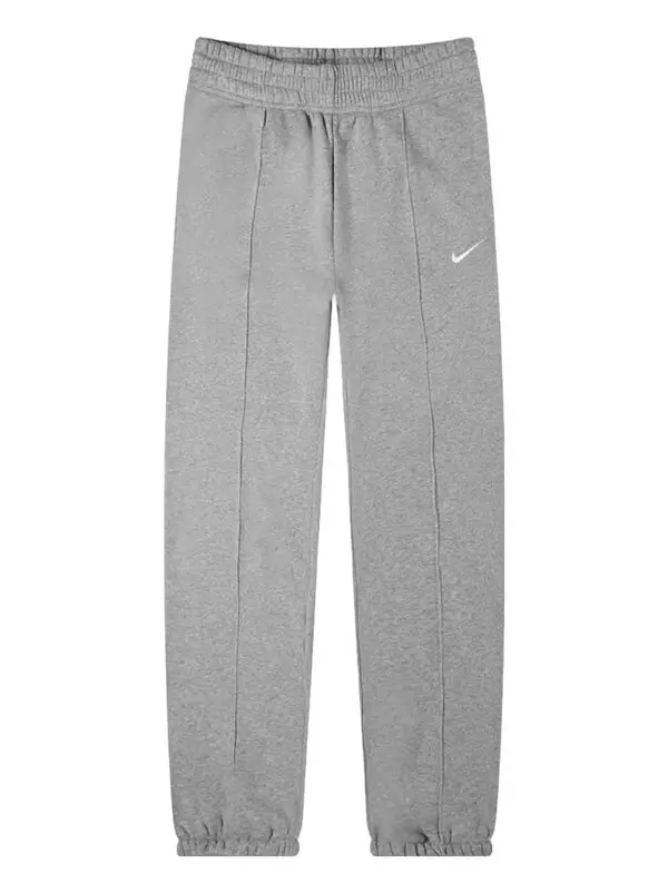 Nike Sportswear Collection Essential Fleece Trousers - Dark Grey Heather/white