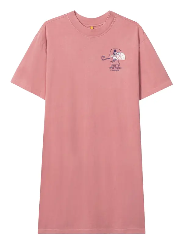 The North Face X Brain Dead T-shirt Dress - Rose