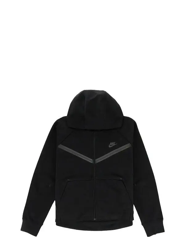 Nike Tech Fleece Windrunner Full Zip Hoodie - Black