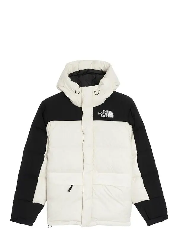 The North Face Hmlyn Down Parka Jacket - White Black