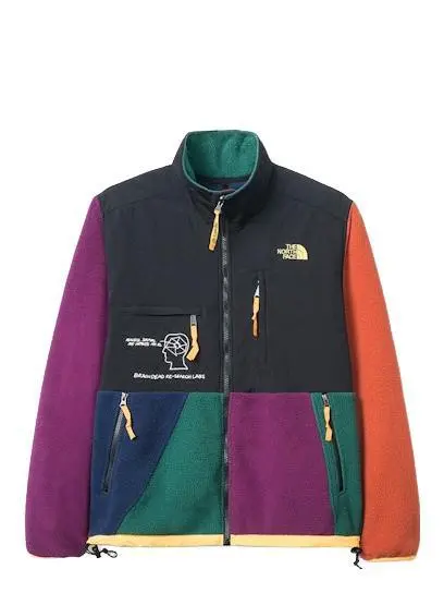 The North Face X Brain Dead Denali Fleece Jacket - Multicolor