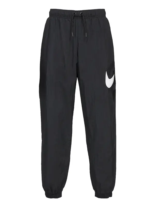 Nike Sportswear Essential Mid-rise Pants - Black/white
