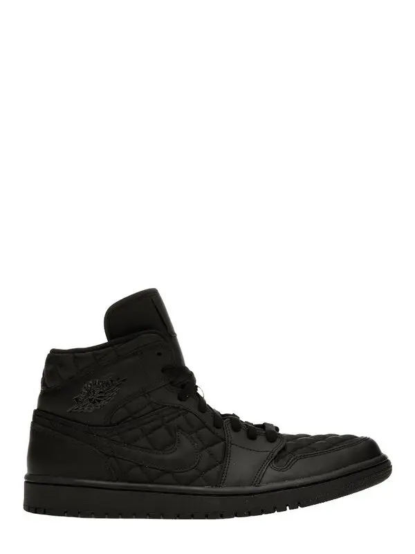 JORDAN 1 Mid Se Quilted - Black