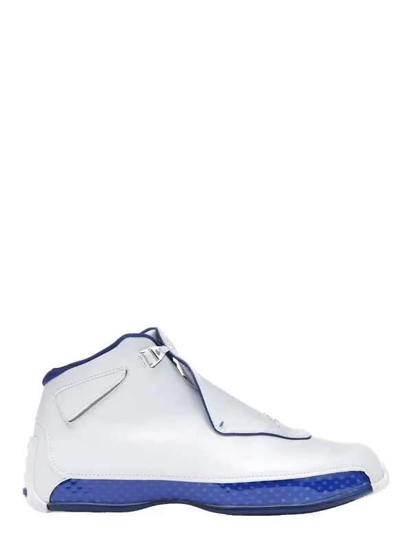 JORDAN 18 Og Sneakers - White/black/sport Royal