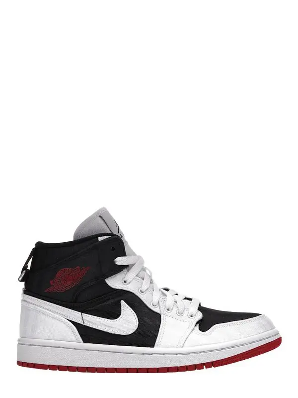 JORDAN 1 Mid Se Utility Canvas - Black/white/gym Red