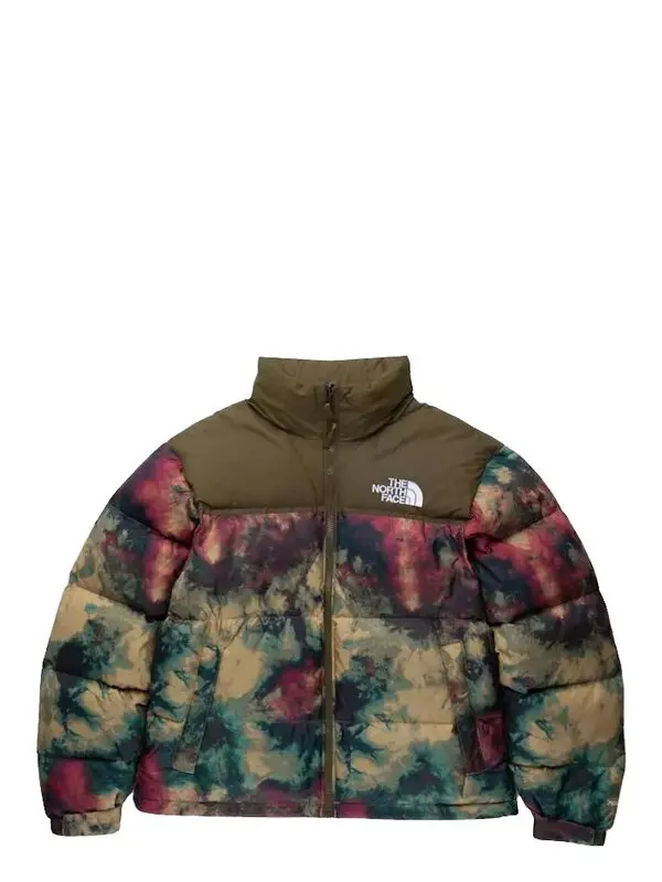 The North Face 1996 Retro Nuptse Jacket - Antelope Tan/ice Dye Print