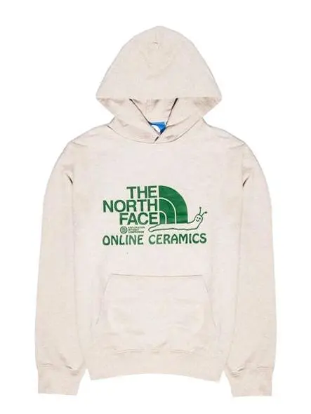 The North Face X Online Ceramics Regrind Graphic Hoodie - White