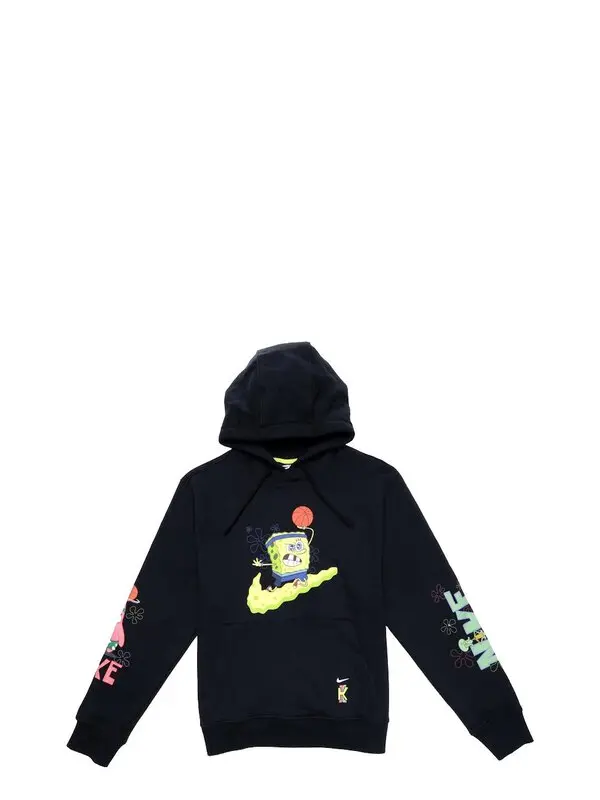 Nike Kyrie X Spongebob Dri-fit Patrick Star Hoodie - Black