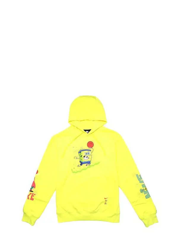 Nike Kyrie X Spongebob Dri-fit Hoodie - Dynamic Yellow