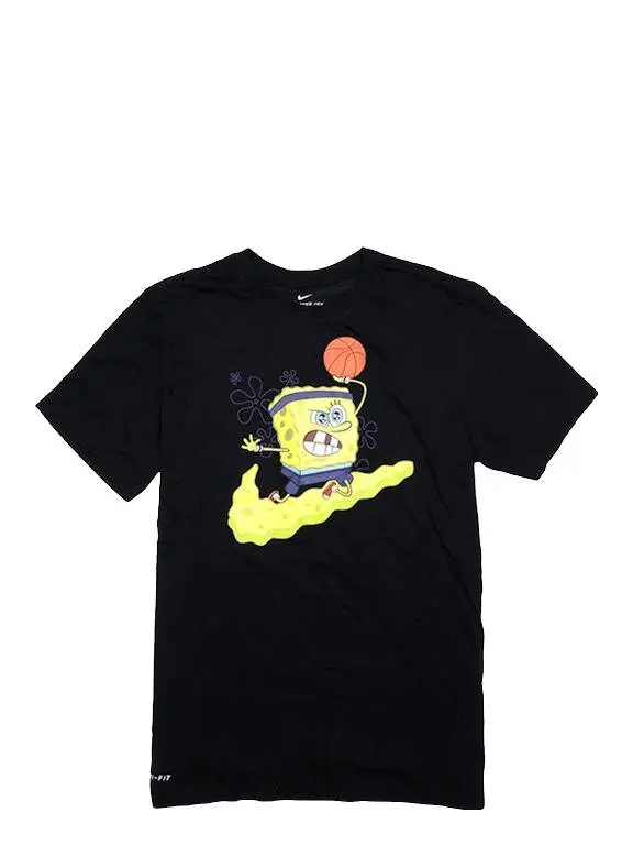 Nike Kyrie X Spongebob Drifit Tee Shirt - Black