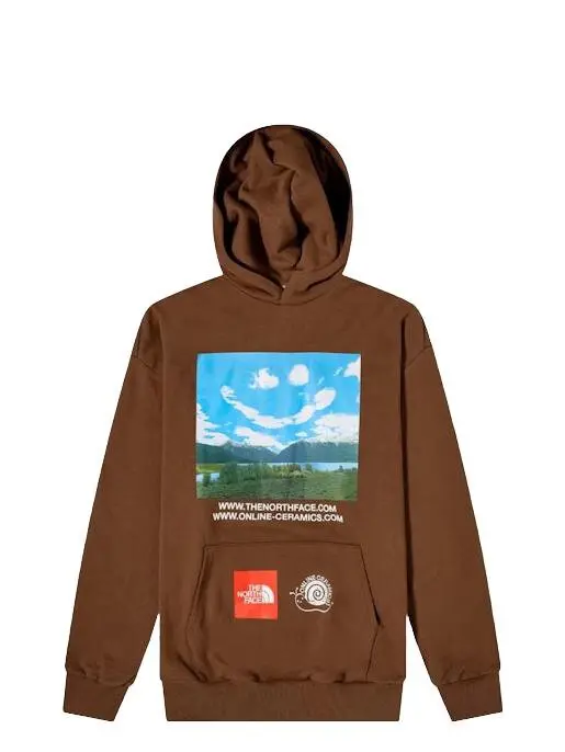 The North Face X Online Ceramics Pullover Hoodie - Earth Brown