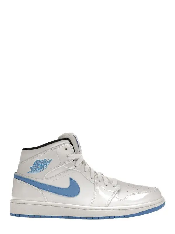 JORDAN 1 Retro High-top Sneakers - White/legend Blue/black