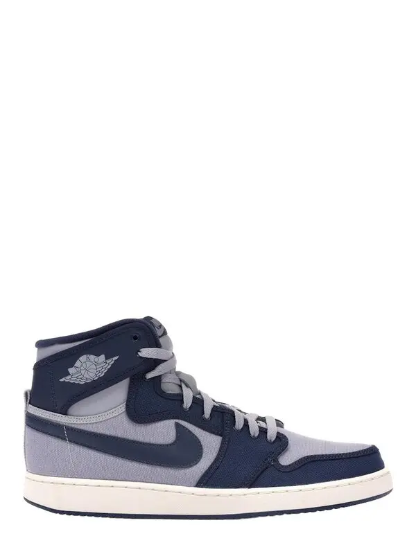 JORDAN 1 Retro Ko Sneakers - Cool Grey/midnight Navy Blue/white
