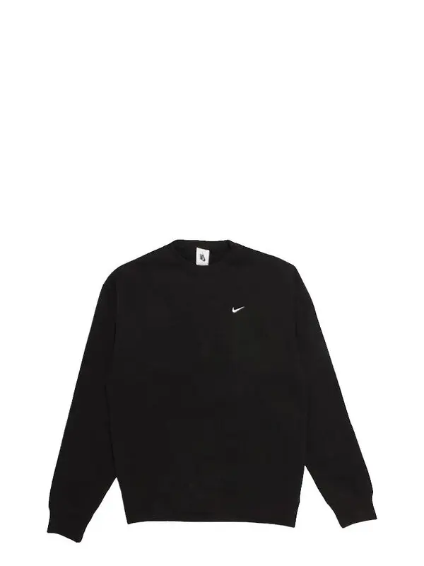 Nike Nikelab Fleece Crew - Black/white