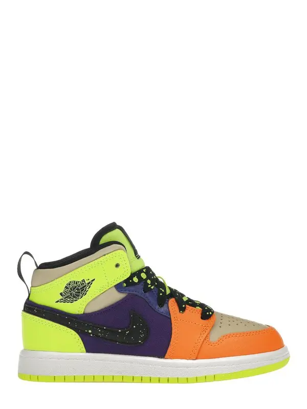 JORDAN 1 Mid Se - Volt/black/vivid Orange