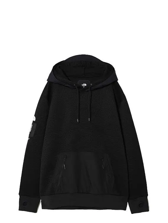 The North Face X Undercover Soukuu Dotknit Double Hoodie - Tnf Black/aviator Navy Blue